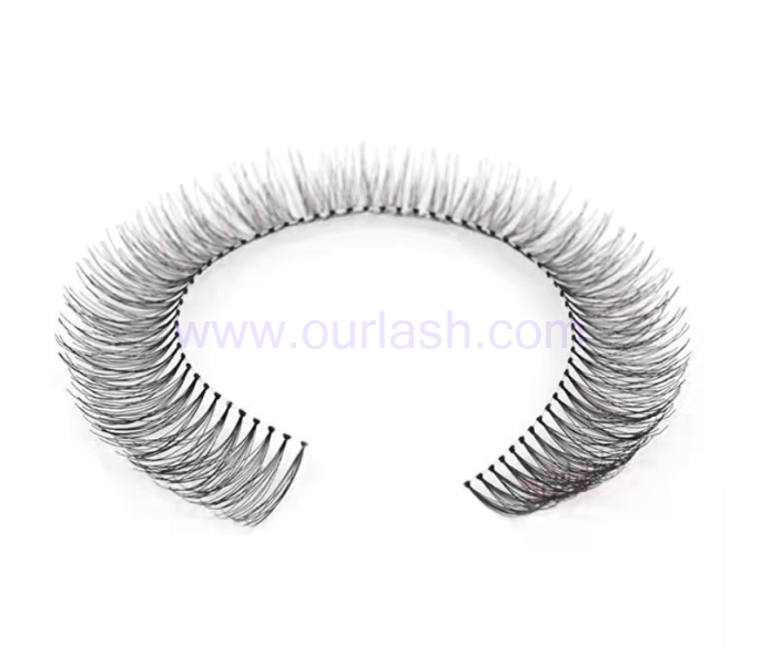 Buy Individual Flare Cluster Eyelash Extensions with Knotted from China ...